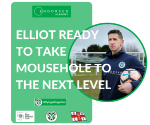 CALUM ELLIOT READY TO TAKE MOUSEHOLE TO THE NEXT LEVEL - MOUSEHOLE AFC