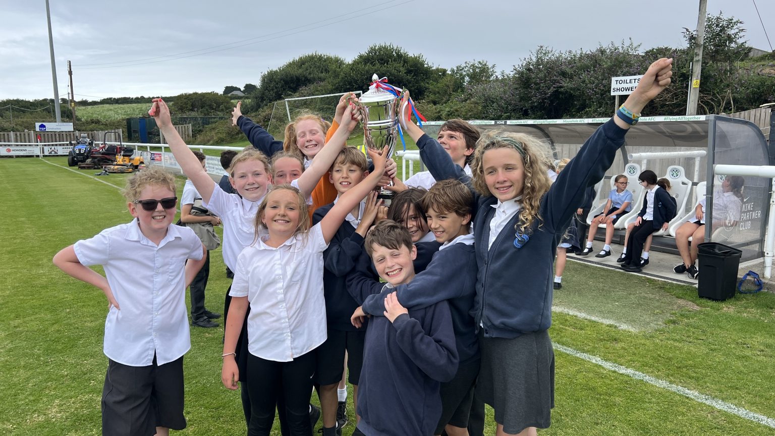 MOUSEHOLE SCHOOL VISITS TRUNGLE PARC - MOUSEHOLE AFC