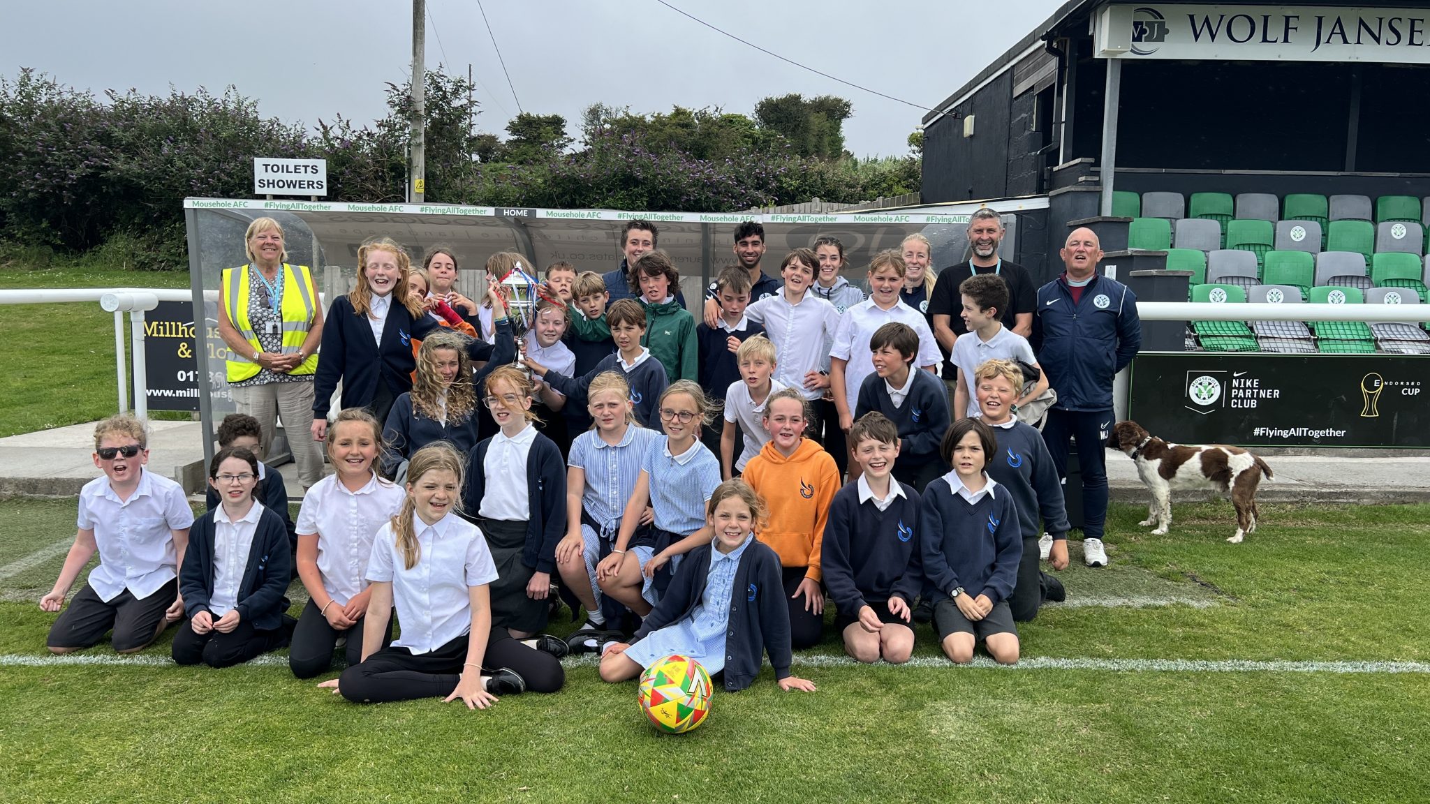 MOUSEHOLE SCHOOL VISITS TRUNGLE PARC - MOUSEHOLE AFC