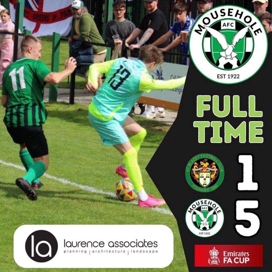 ST BLAZEY 1-5 MOUSEHOLE | GOALS, INTERVIEWS AND STATS - MOUSEHOLE AFC