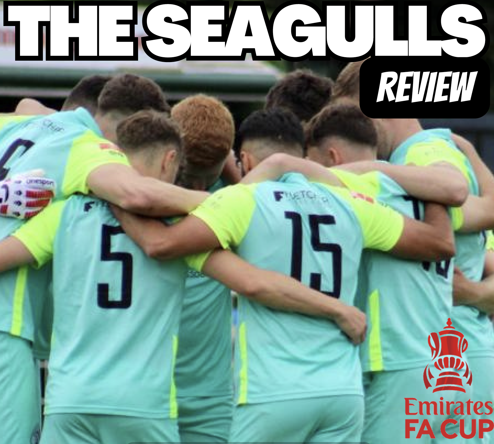 MOUSEHOLE V BASHLEY - EMIRATES FA CUP PROGRAMME - MOUSEHOLE AFC