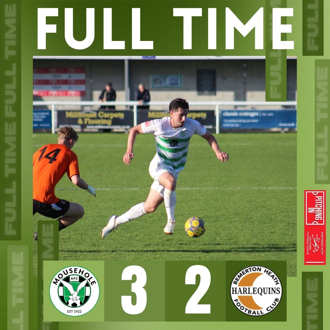 MOUSEHOLE 3-2 BEMERTON HEATH HARLEQUINS | GOALS and Reactions | Sat ...