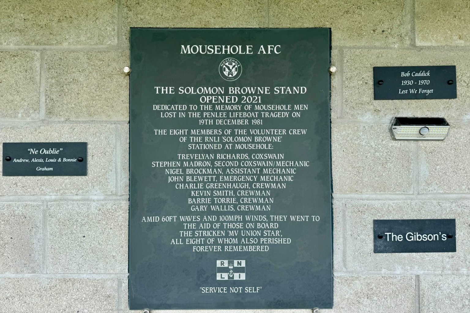 FIXTURES / TABLES - MOUSEHOLE AFC