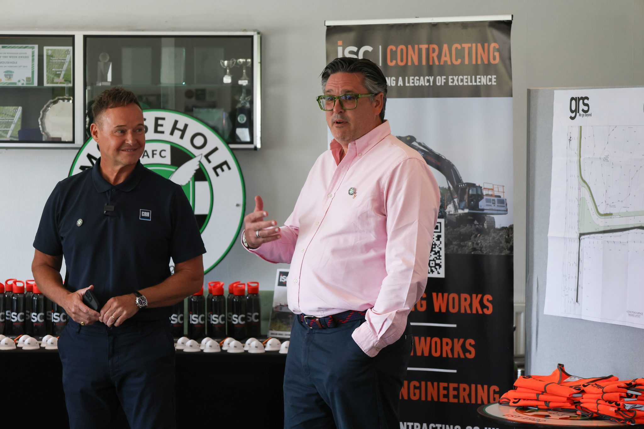 NEW ROAD GROUNDBREAKING CEREMONY - MOUSEHOLE AFC