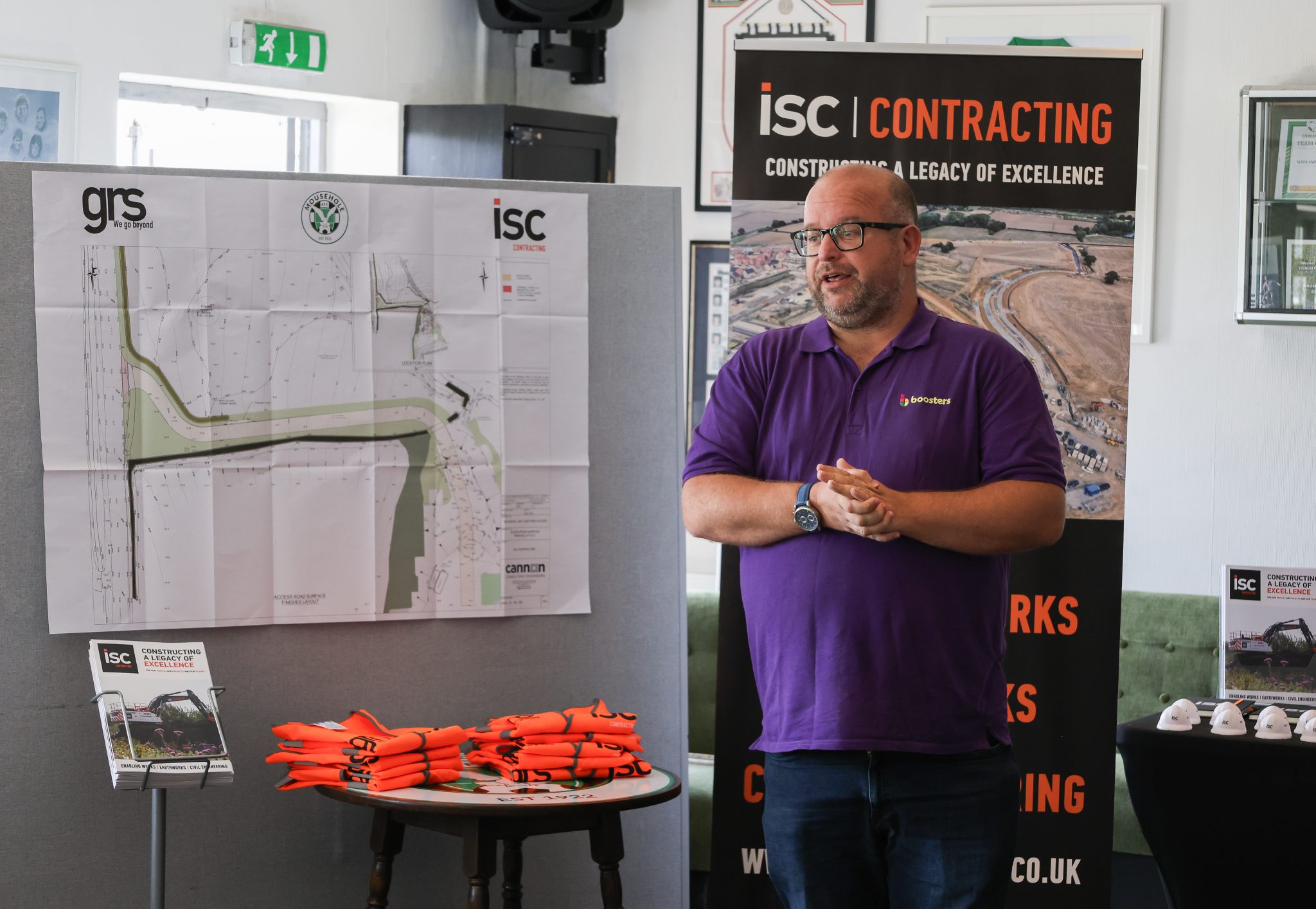 NEW ROAD GROUNDBREAKING CEREMONY - MOUSEHOLE AFC