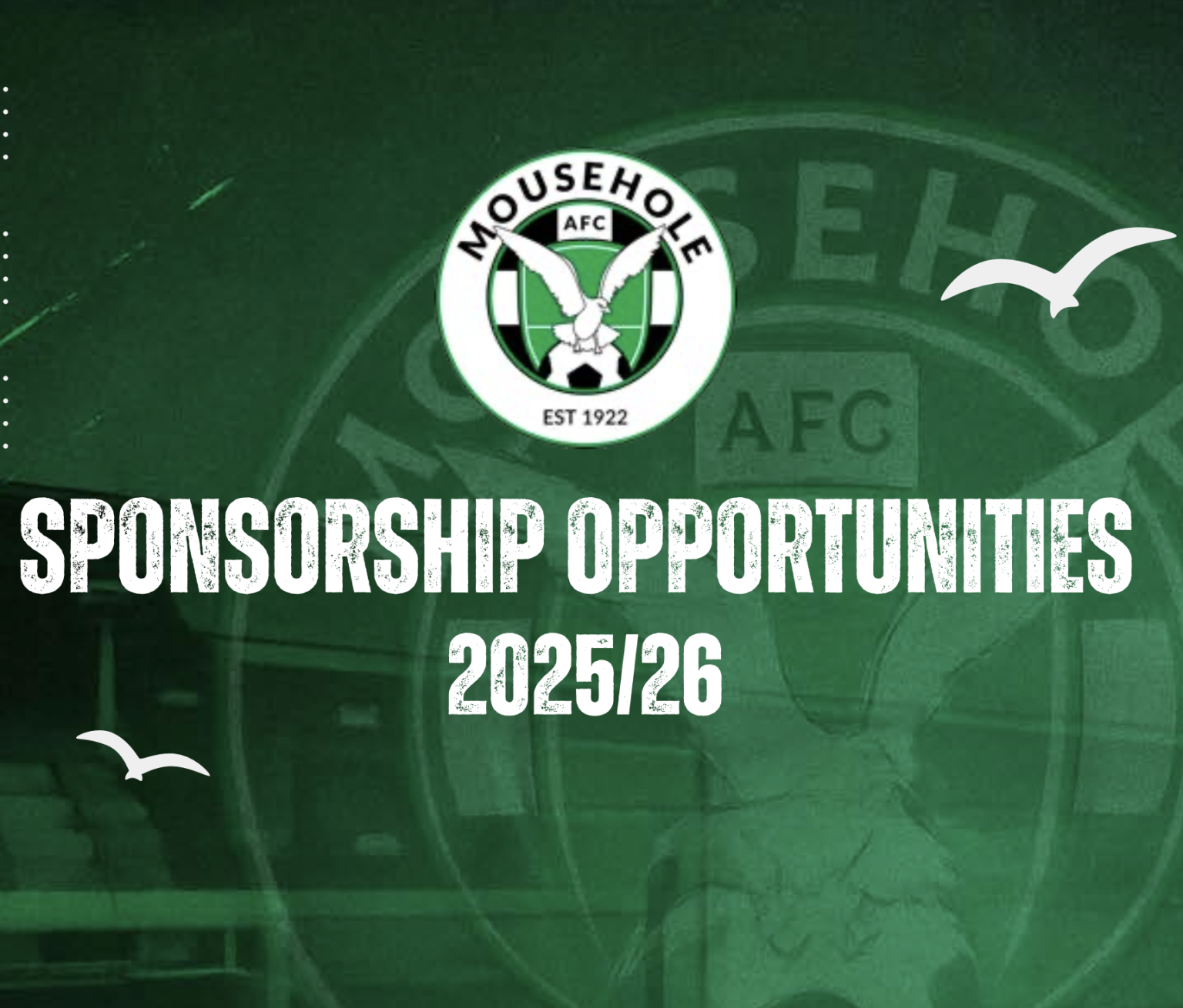 SPONSOR MOUSHEOLE AFC - MOUSEHOLE AFC